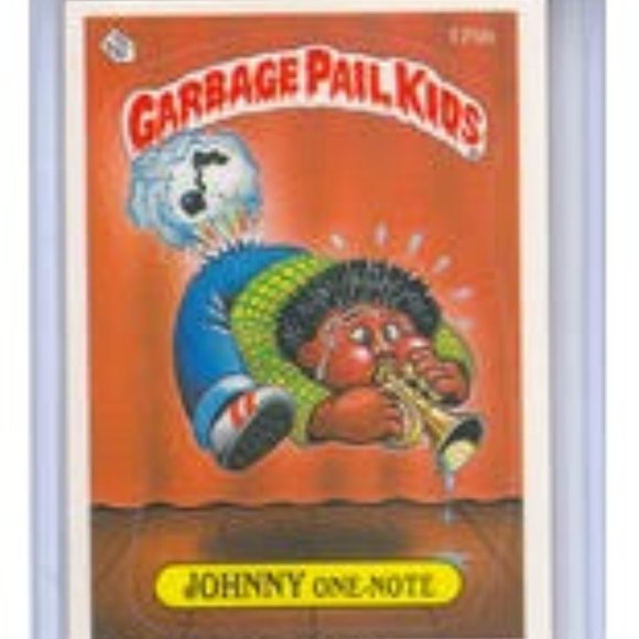 Topps | Toys | 986 Garbage Pail Kids Cards 175b Johnny Onenote | Poshmark